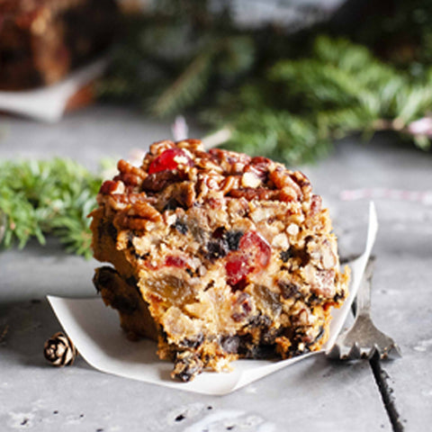 Bourbon & Rum Fruit Cake | JaneParker.com | Jane Parker Fruit Cake